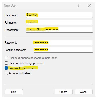 Set Up Scan to Folder on Windows