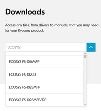 How to scan documents with a Kyocera printer