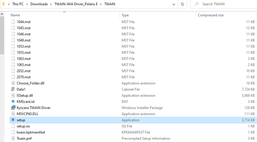 How to do TWAIN scanning on a Kyocera printer