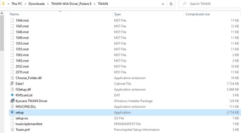 How to do TWAIN scanning on a Kyocera printer